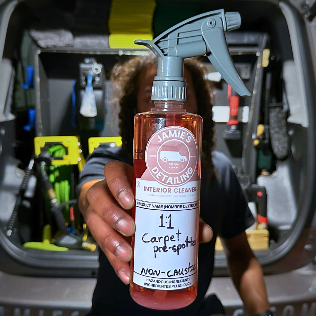 Bottle Label Template - Jamie's Mobile Detailing